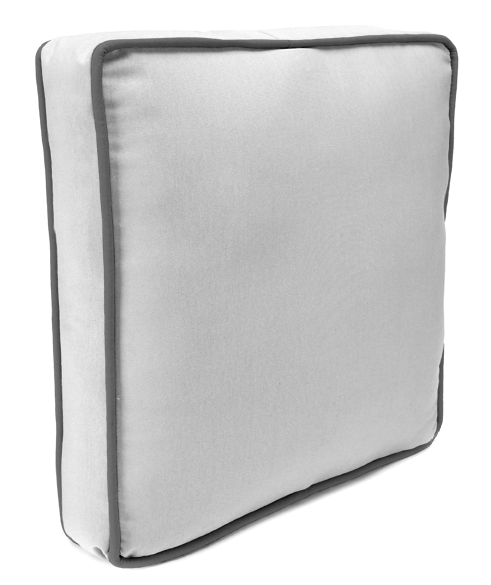 Deep Seating Cushions with Contrasting Welt